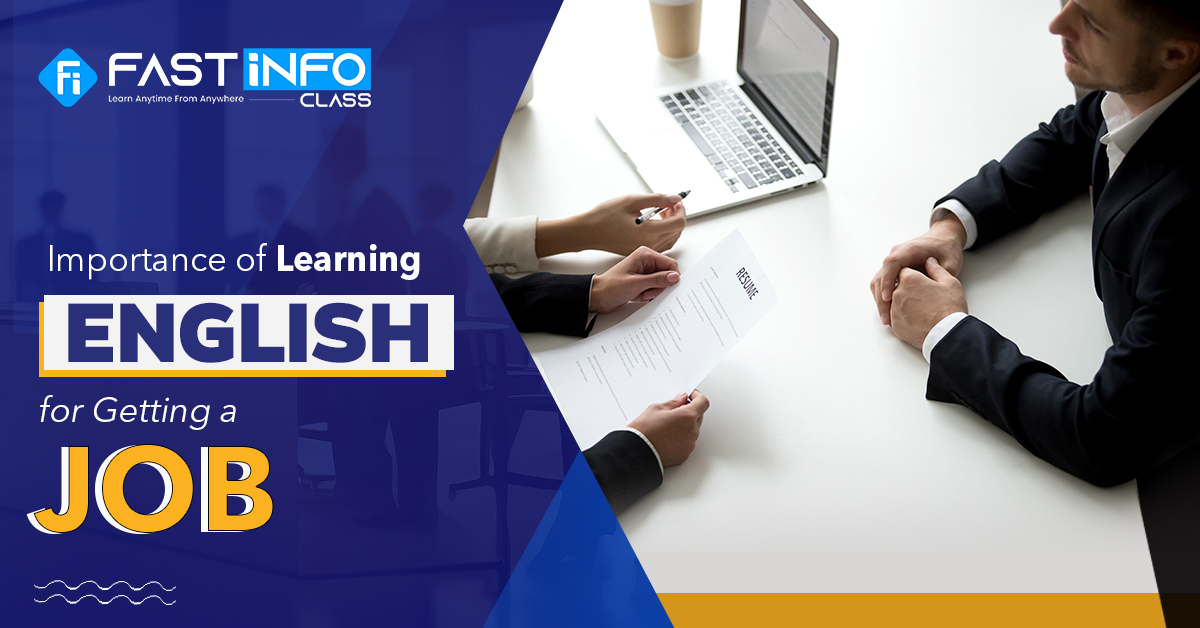 Why English is Important While Getting a Job